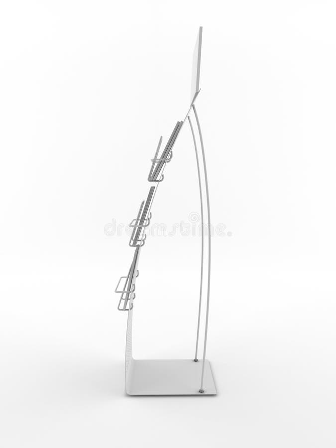 ECO Stand for Promotional Material Stock Illustration - Illustration of ...