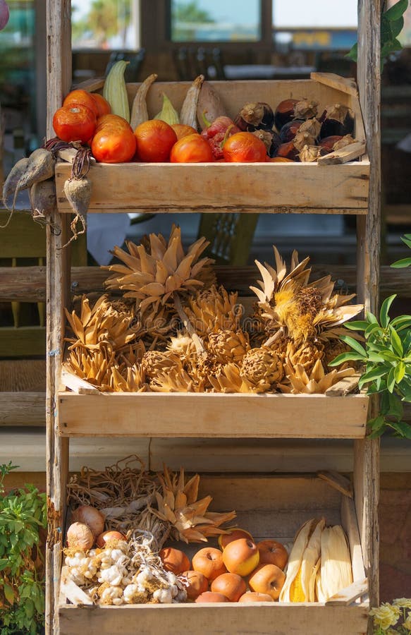 Stand with Rotten Vegetables. Stock Photo - Image of perish, decay ...