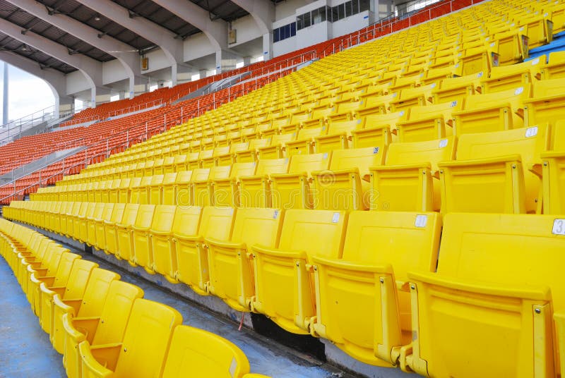 Stand in stadium stock image. Image of color, competition - 25242749