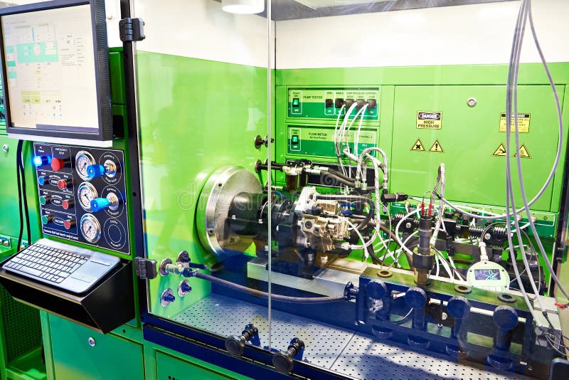Stand for Testing Injectors and Pumps of Diesel System Editorial Image ...