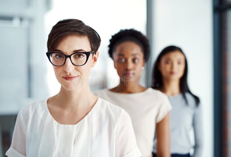 Together As a Unit. a Group of Unrecognisable Businesspeople Joining ...