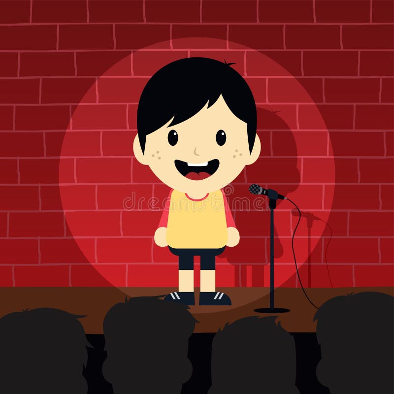 Stand up comedy stock vector. Illustration of design - 66384630