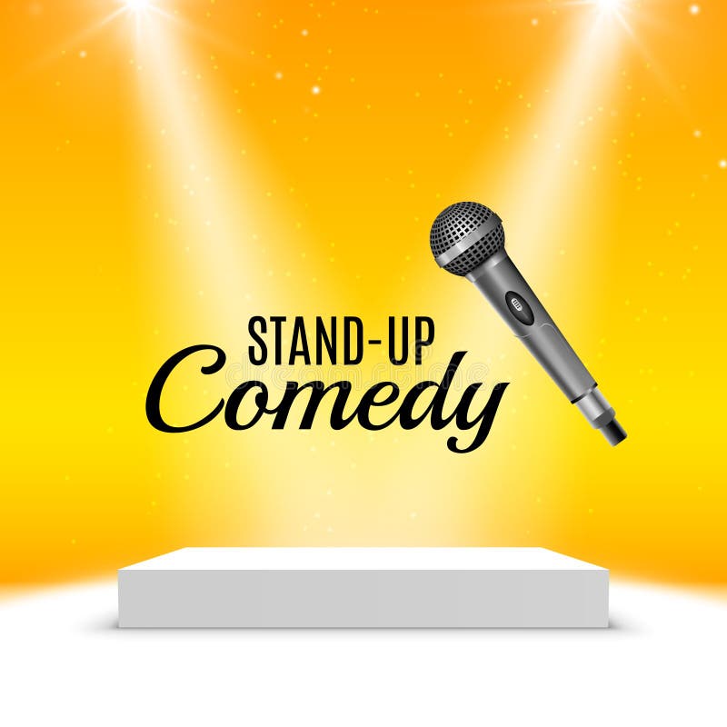 Stand Up Comedy Poster Stock Illustrations – 366 Stand Up Comedy Poster ...