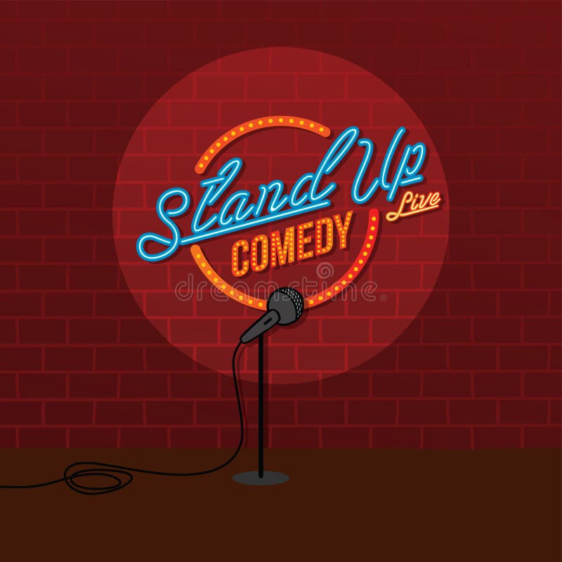 Open Mic Stock Illustrations – 2,052 Open Mic Stock Illustrations ...