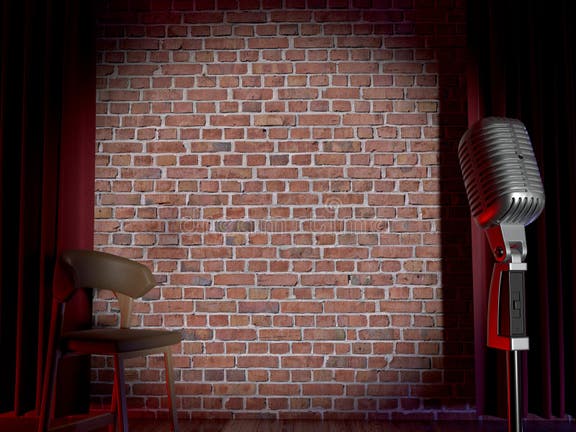 Stand-Up-Comedy-Stadium stockbild. Bild von leistung - 67866739