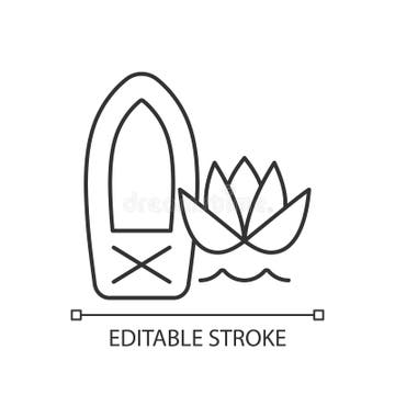 Paddle Board Line Drawing Stock Illustrations – 112 Paddle Board Line ...