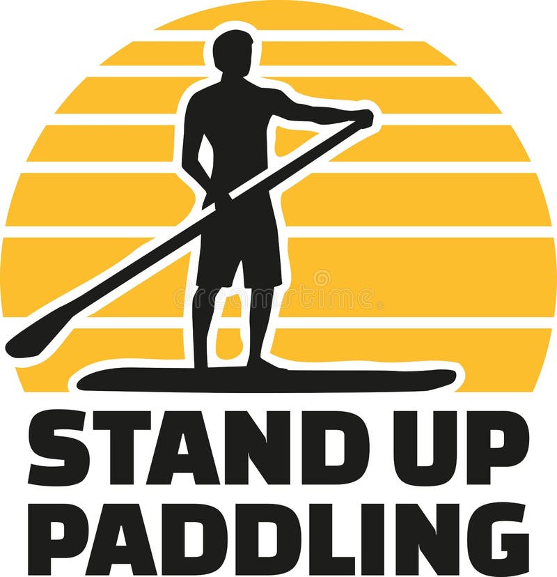 Stand Up Paddle Board Icon Stock Illustrations – 475 Stand Up Paddle ...