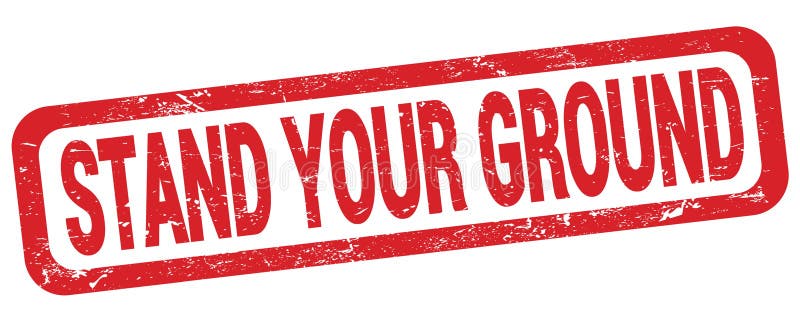 Stand Your Ground Stock Illustrations – 261 Stand Your Ground Stock ...