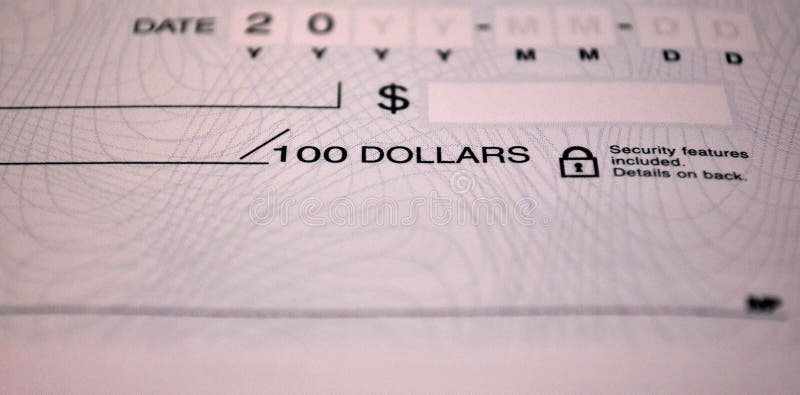 Standard bank check stock image. Image of currency, economy - 32412849