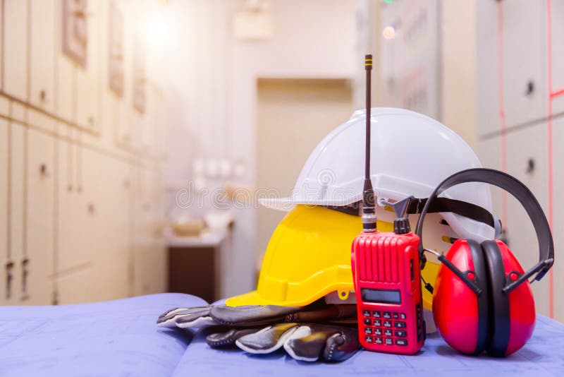 Standard Construction Safety Equipment in Control Room, Construction ...