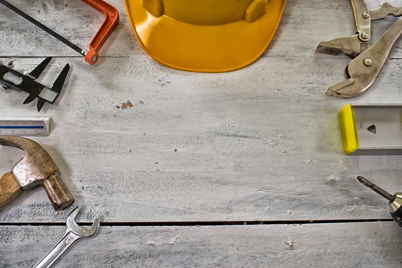 Standard Construction Safety Equipment Stock Photo - Image of cautious ...