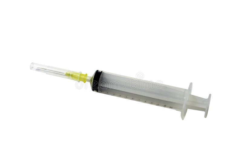 Standard Design Single Use Syringe. Stock Photo - Image of healthcare ...