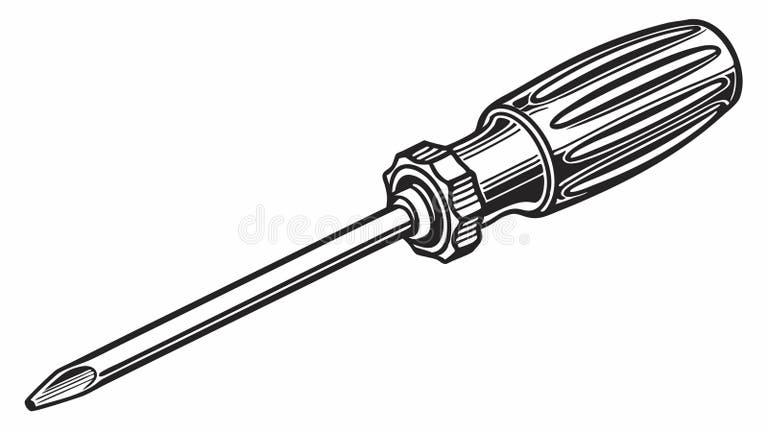 Standard Flathead Screwdriver Tool for Repairs, Essential Hardware ...