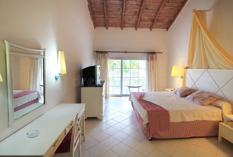 Standard Hotel Room in Sol Cayo Guillermo. Stock Image - Image of ...