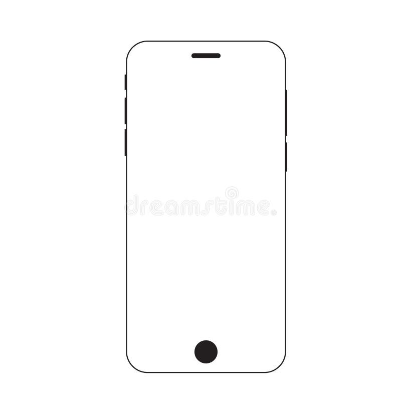 Standard mobile phone case stock vector. Illustration of clipart ...