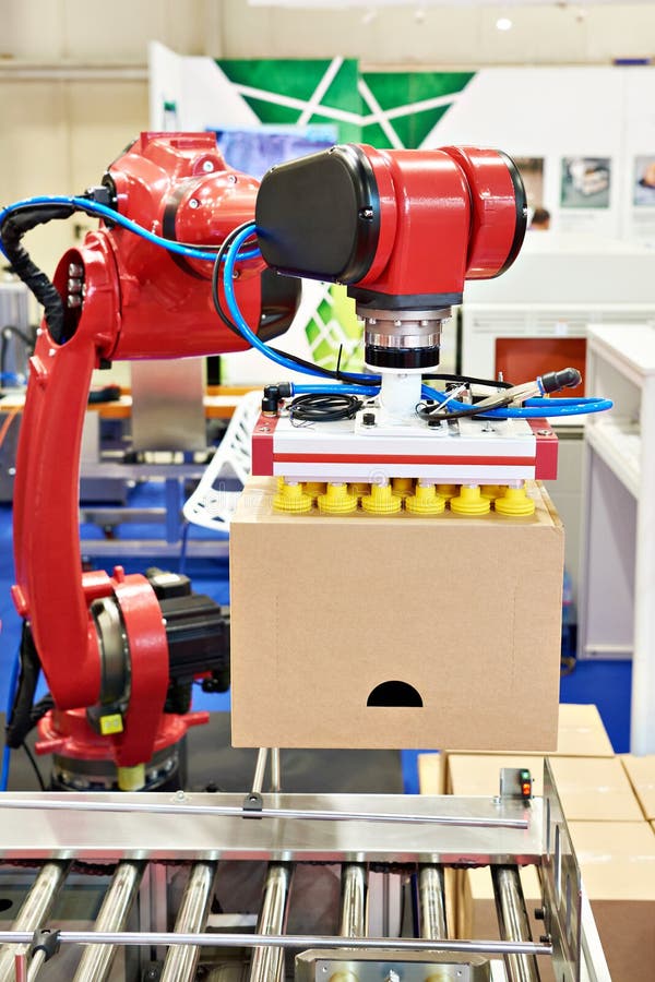 Standard Multipurpose Arm Manipulator Robot Stock Photo - Image of ...