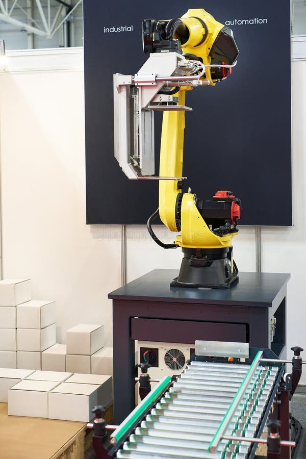 Standard Multipurpose Arm Manipulator Robot Stock Image - Image of ...