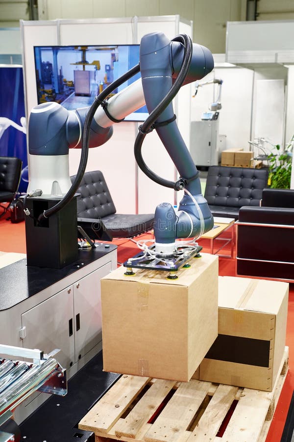 Standard Multipurpose Manipulator Robot Stock Photo - Image of factory ...