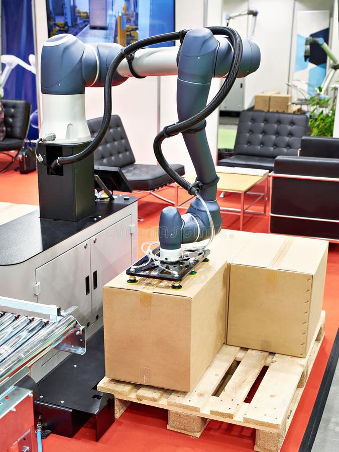 Standard Multipurpose Manipulator Robot Stock Photo - Image of ...