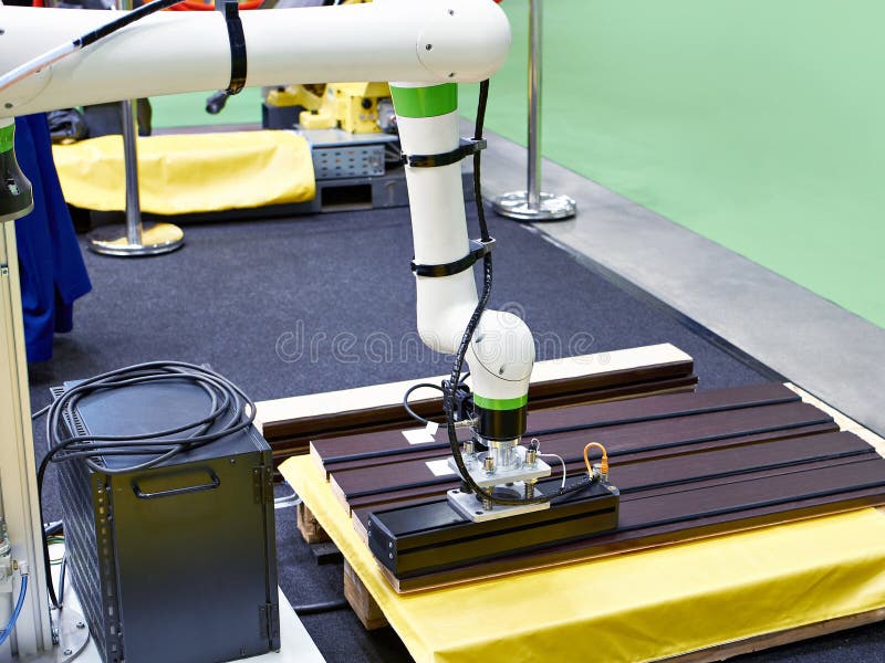 Standard Multipurpose Manipulator Robot Stock Photo - Image of device ...