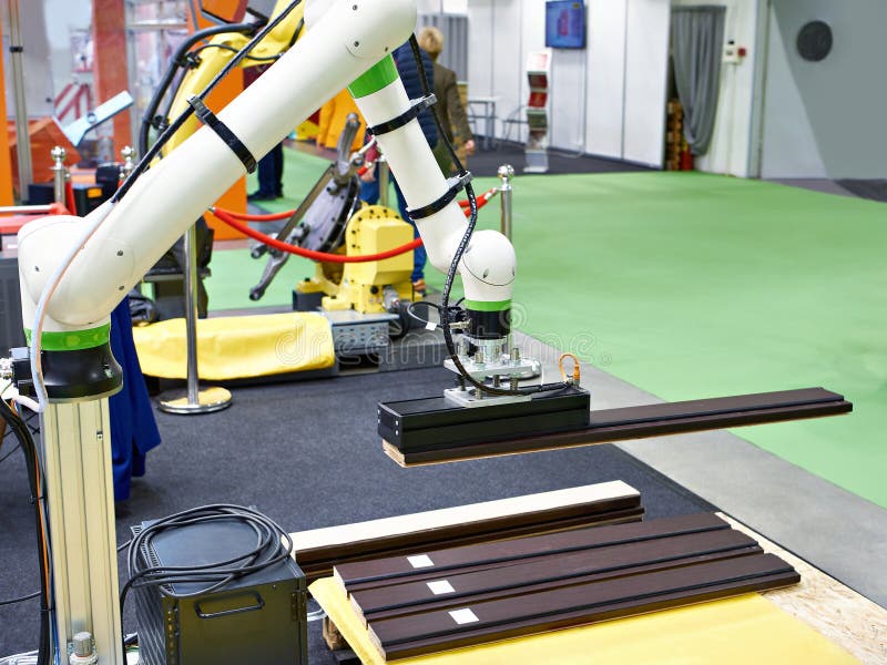 Standard Multipurpose Manipulator Robot Stock Image - Image of robotic ...