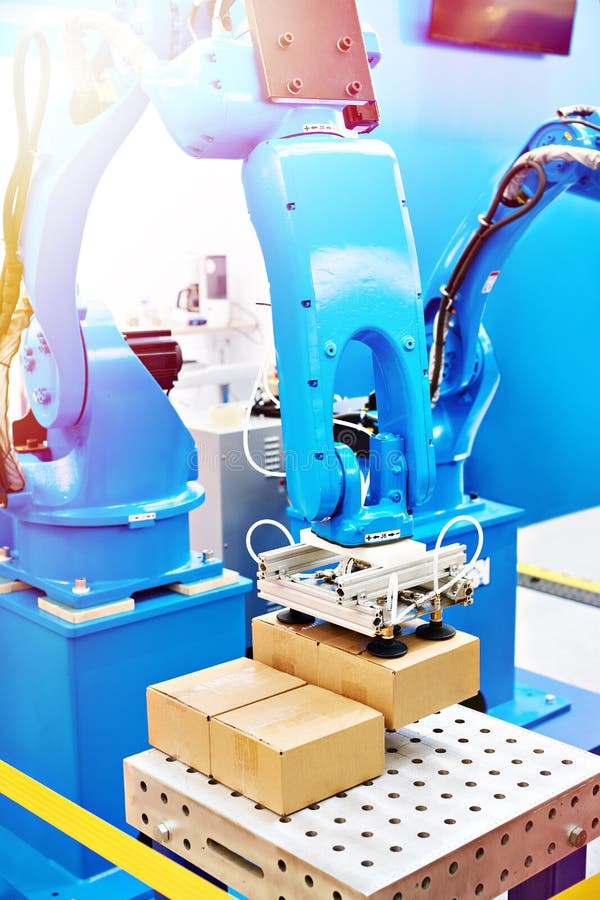 Standard Multipurpose Robot Stock Photo - Image of tech, automation ...