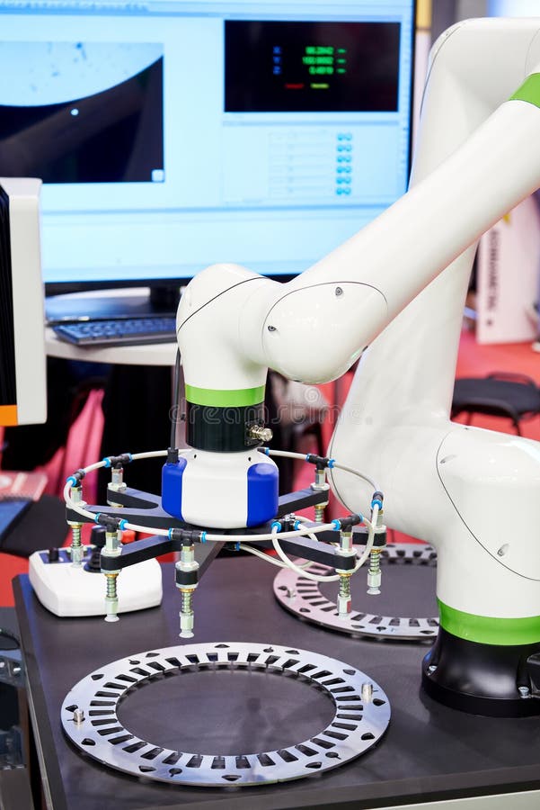 Standard Multipurpose Robot Stock Photo - Image of machine, mechanical ...