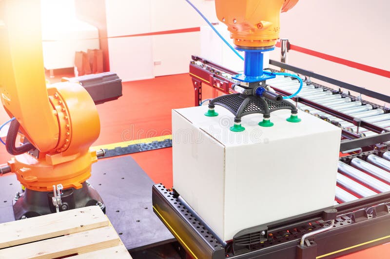 Standard Multipurpose Robot Stock Image - Image of cardboard, robots ...