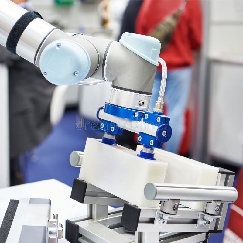 Standard Multipurpose Robot Stock Image - Image of workpiece, factory ...