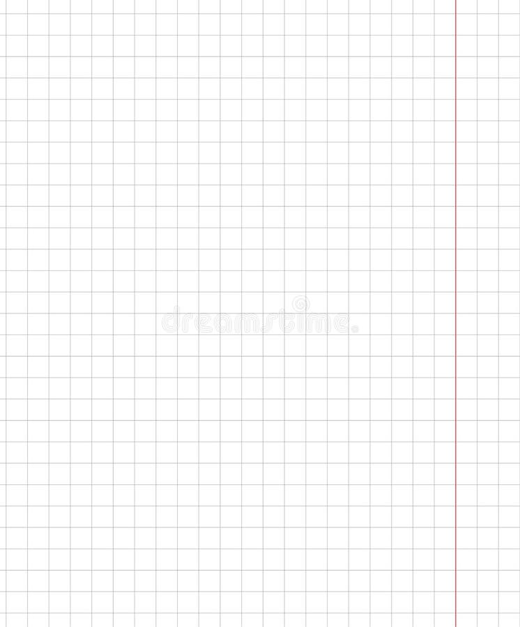 Standard Notebook Sheet Vertical Cage 7 Millimeter Pattern of School ...