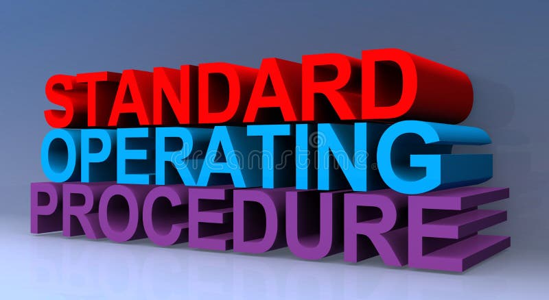 Standard Operating Procedure Stock Photo - Image of established ...