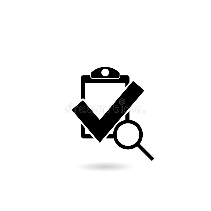 Standard Policy Icon Simple with Shadow Stock Vector - Illustration of ...