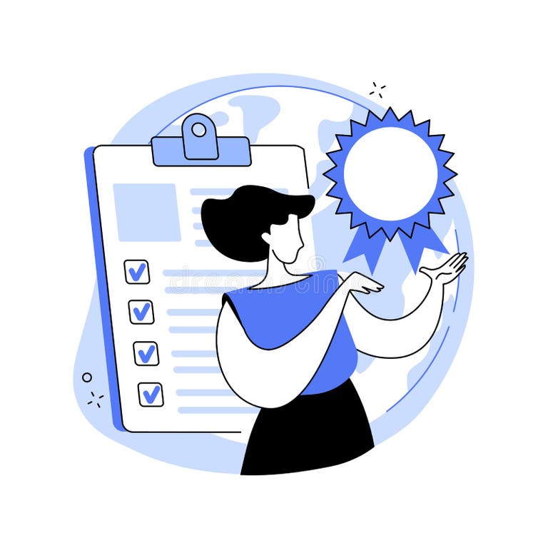 Standard for Quality Control Abstract Concept Vector Illustration ...