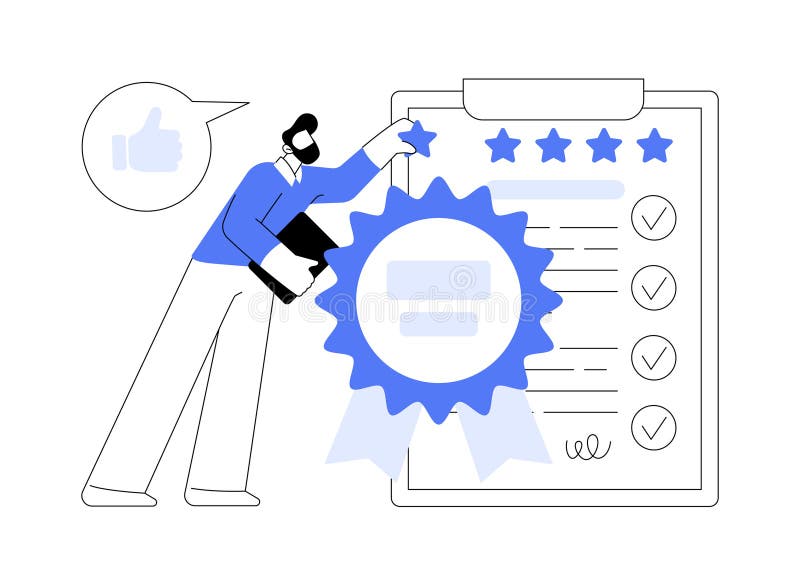 Standard for Quality Control Abstract Concept Vector Illustration ...