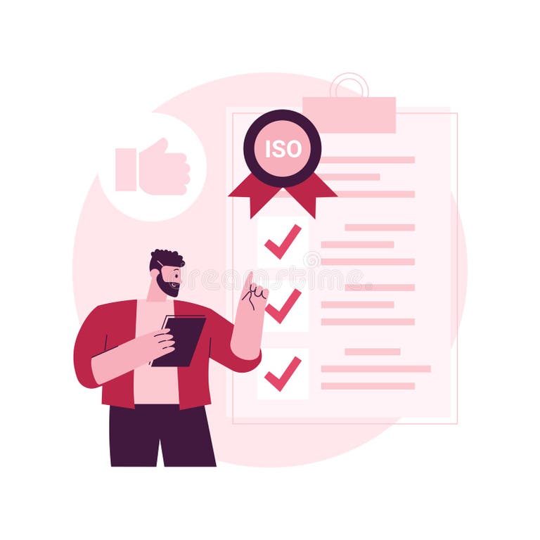 Standard for Quality Control Abstract Concept Vector Illustration ...