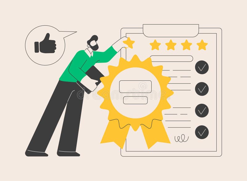 Standard for Quality Control Abstract Concept Vector Illustration ...