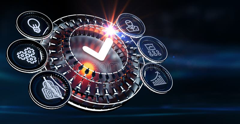 Standard Quality Control. Certification. Business, Technology, Internet ...