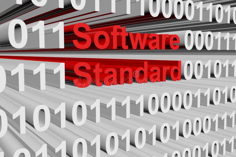 Standard Software stock illustration. Illustration of information ...