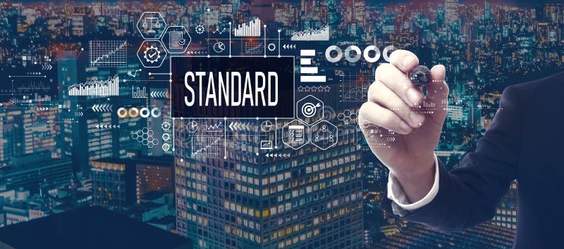 Standard Theme with Notebook and Pen Stock Photo - Image of certified ...