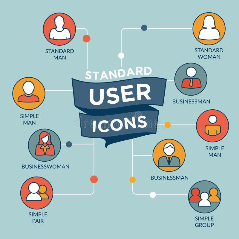 Standard User Icon Graphic Stock Illustrations – 503 Standard User Icon ...