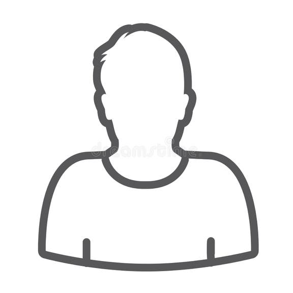 Standard User Icon stock vector. Illustration of normal - 89394730