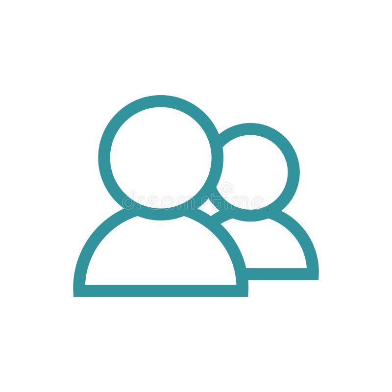 Standard User Icon Set stock vector. Illustration of business - 89394555