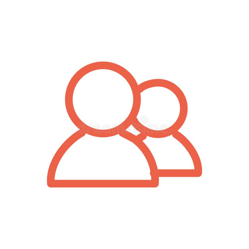 Standard User Icon Set stock vector. Illustration of multi - 89394620