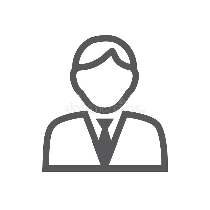 Standard User Icon Set stock vector. Illustration of multi - 89394630