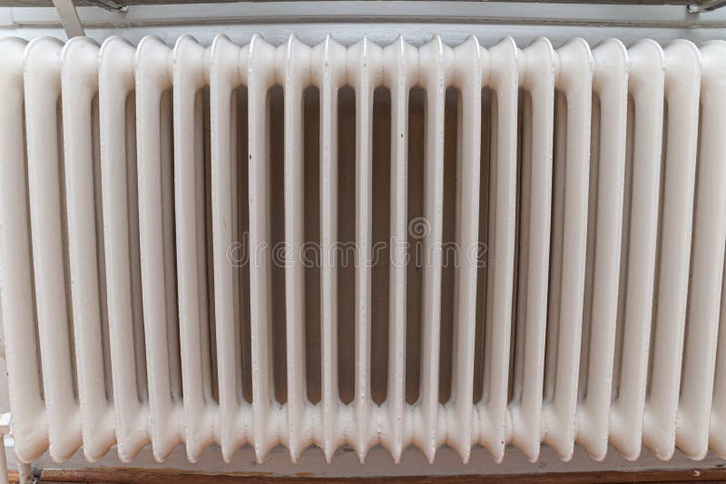 Standard, White Heating Element from the 50s Stock Photo - Image of ...