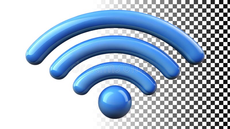 Wifi Symbol, Wireless Internet Connection for Network and Tech Designs ...