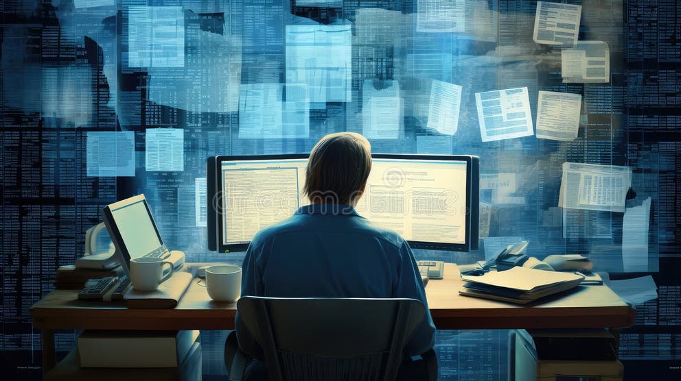 Standardization Data Cleansing Stock Illustration - Illustration of ...