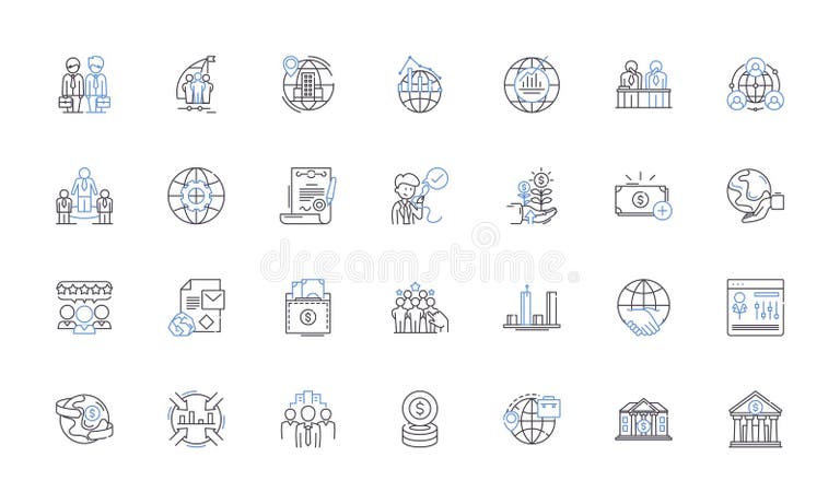 Standardization Line Icons Collection. Uniformity, Consistency ...
