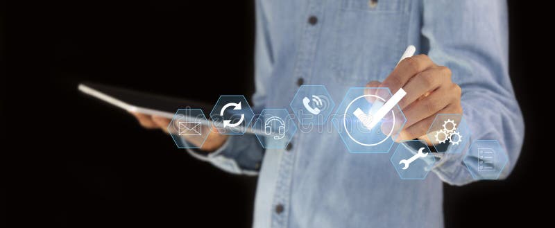 Standardized Quality Control, Business Concept, Internet and Network ...