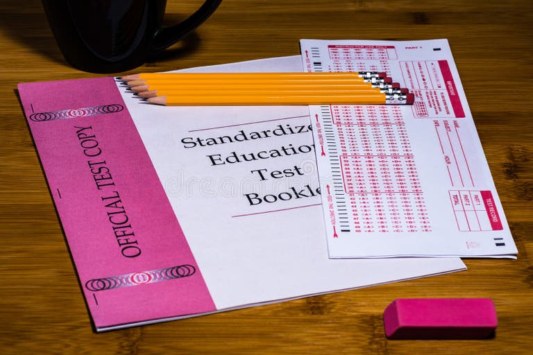 Standardized Testing in Educational Settings Stock Image - Image of ...